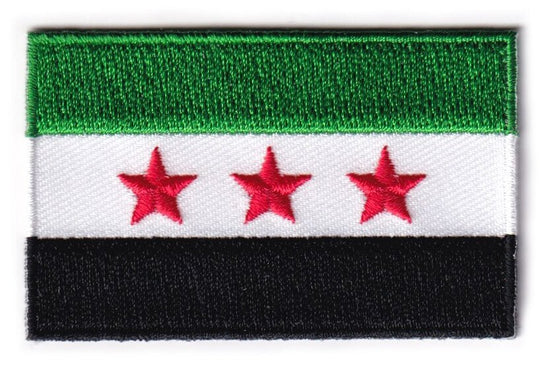 Syria Flag Patch - New Stylish Flag Patch for Clothing – BACKPACKFLAGS.COM