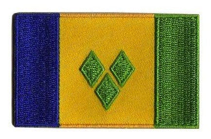 Saint Vincent and the Grenadines flag patch – BACKPACKFLAGS.COM